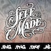 Self Made Graphic Logo SVG AI PNG Dxf - Etsy