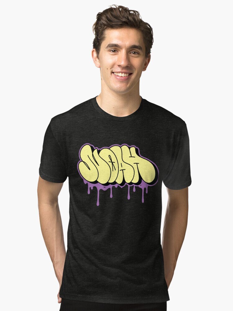 Noah - Custom Graffiti Throw up Bubble Letters | Layered Editable SVG ...