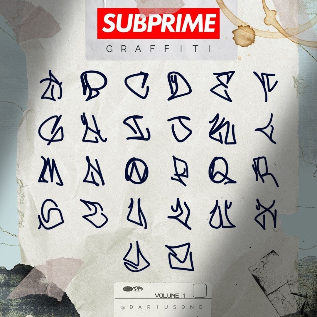 Science Graffiti Letters