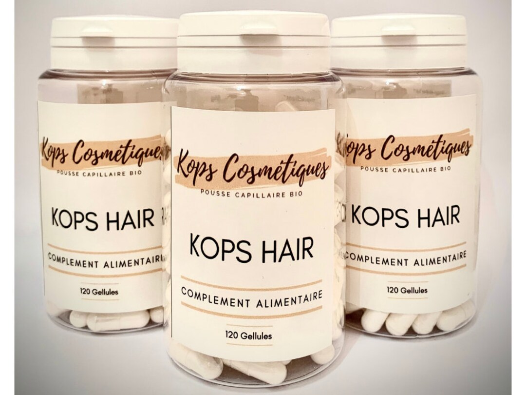 Gélules Grows 100% French Organic Hair - Etsy