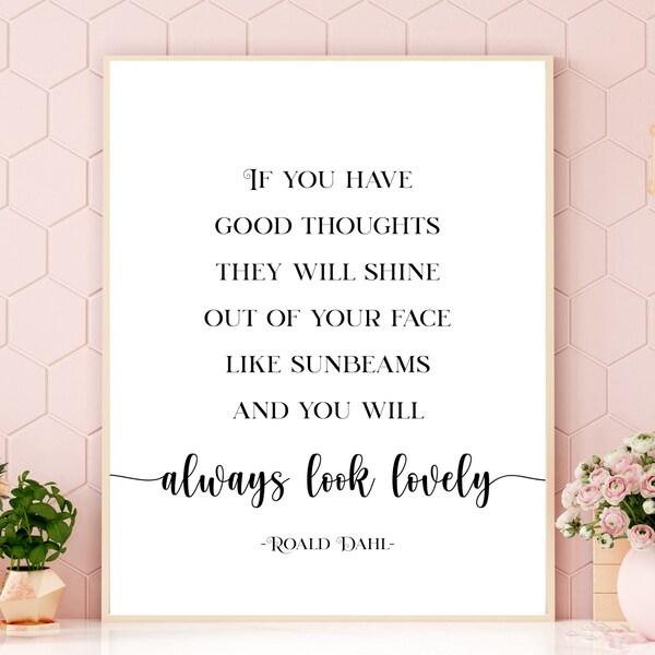 If You Have Good Thoughts - Etsy