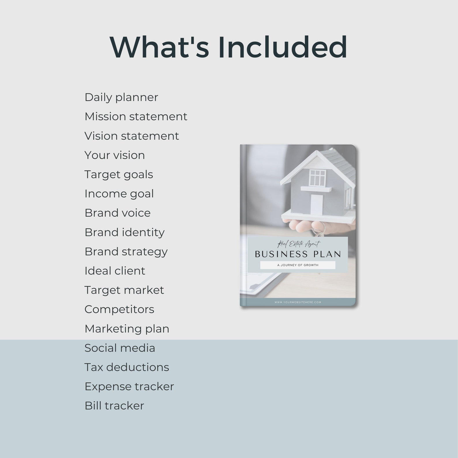 Realtor Business Plan, Real Estate Business Plan Template, Business ...