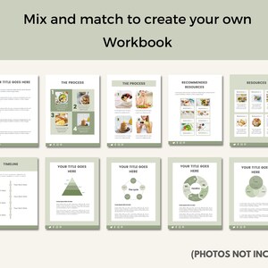 Nutrition Workbook Template Nutrition Ebook Template Health Coach Ebook ...