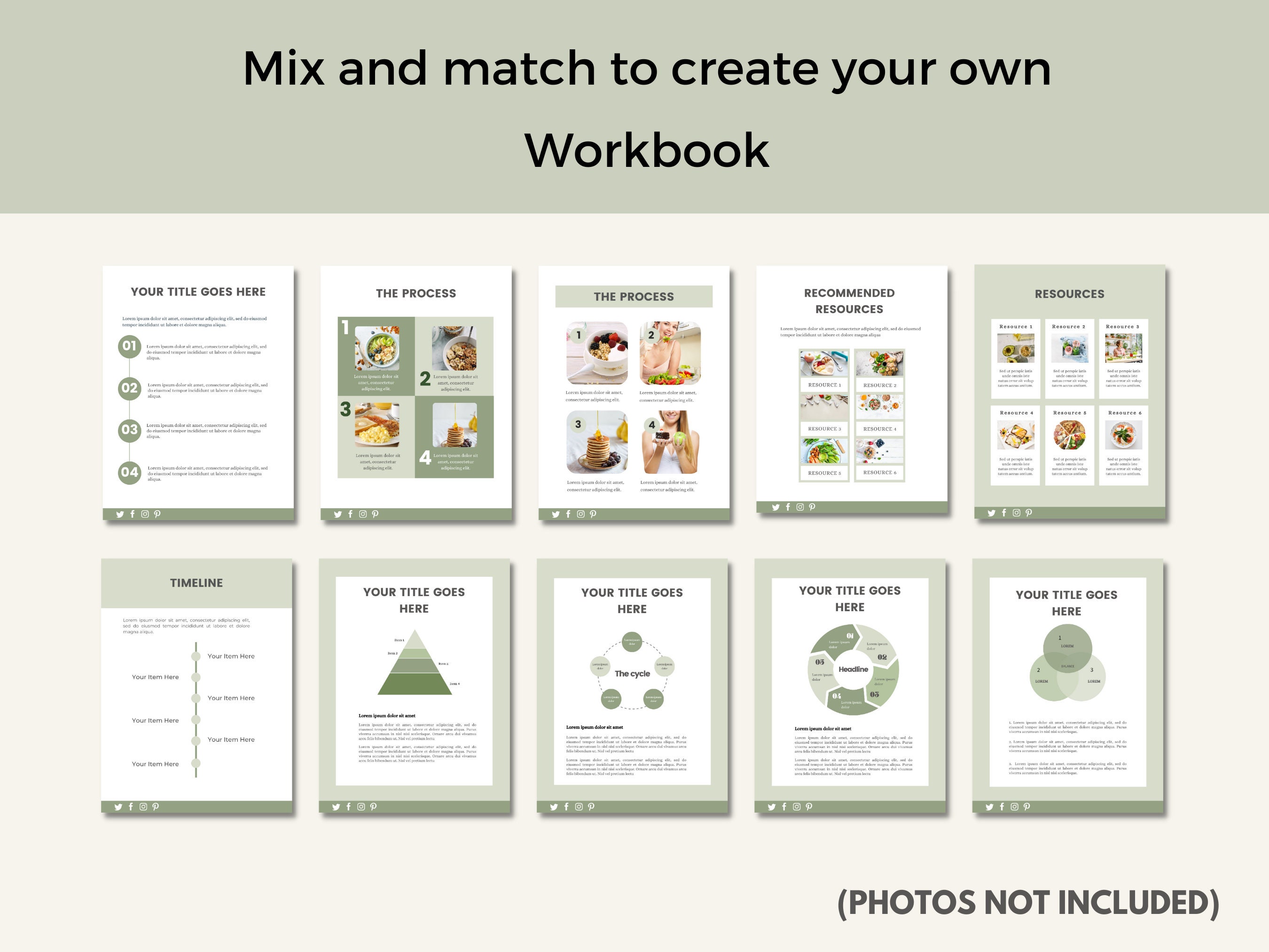 Nutrition Workbook Template Nutrition Ebook Template Health - Etsy UK
