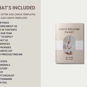 Client Welcome Packet , Client Welcome Kit , Canva Coach Template , Welcome Packet , Welcome ...