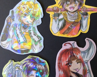 LMK Chibi Nezha and Chang'e Matted Stickers - Etsy