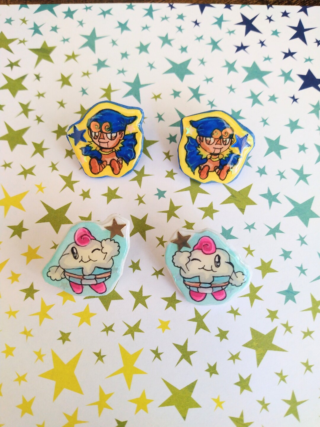 Geno and Mallow Inspired Earrings - Etsy