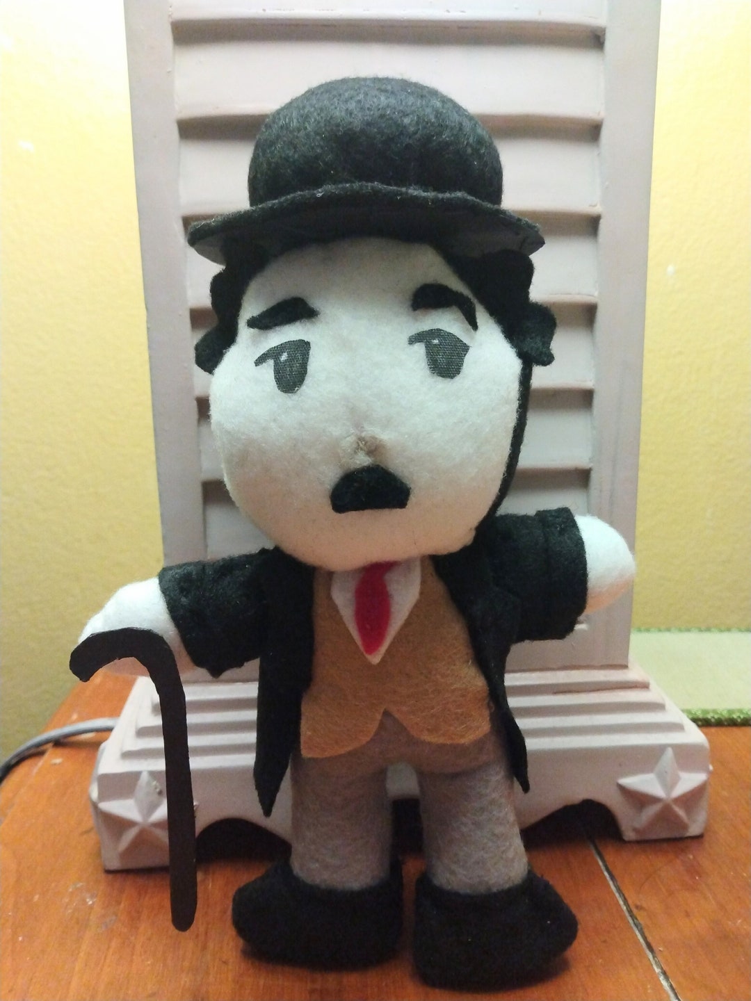Charlie Chaplin Plush, Hand Sewn Plush - Etsy