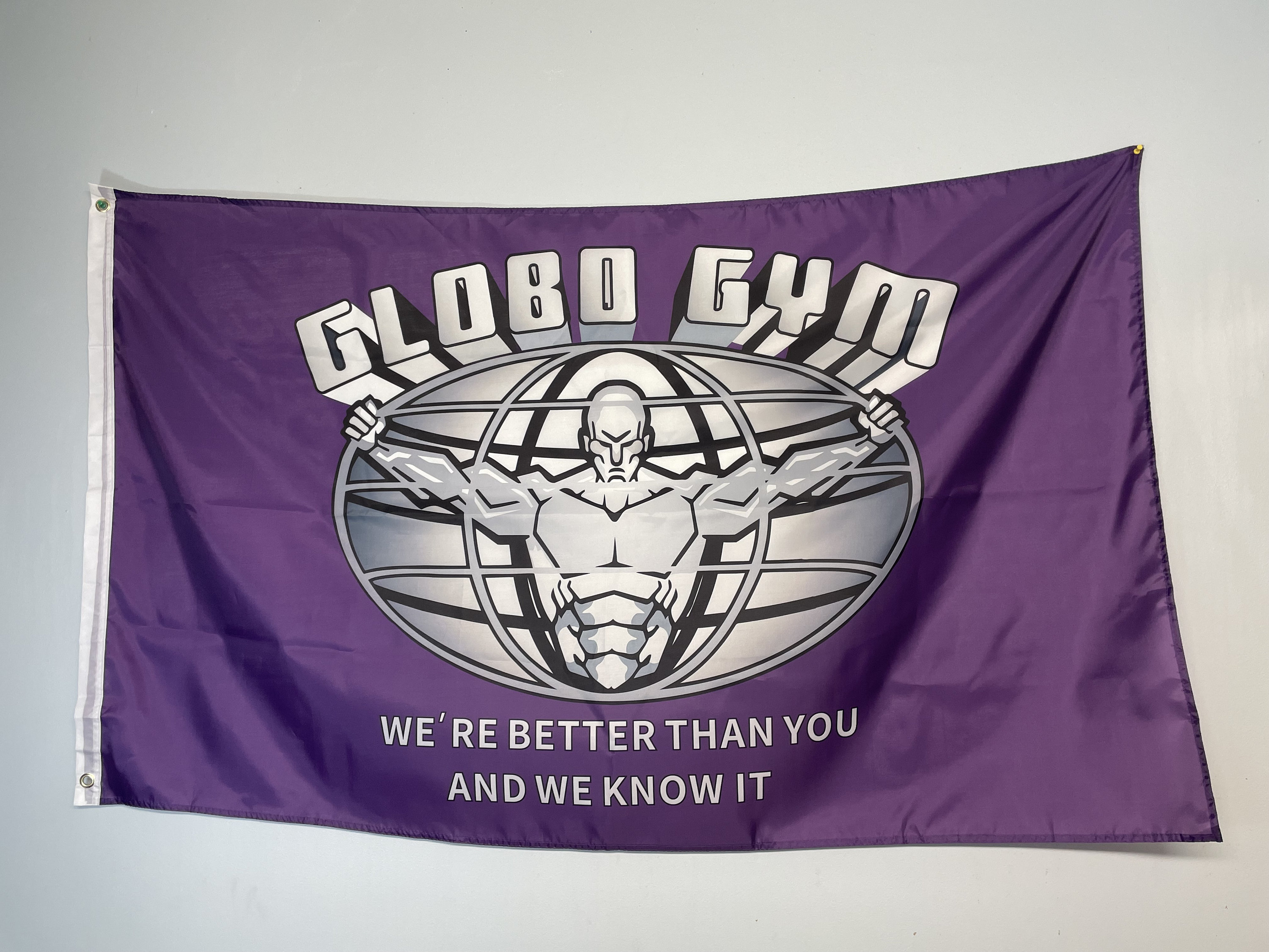 Globo Gym Banner Dodgeball Movie Flag 3x5feet for College | Etsy
