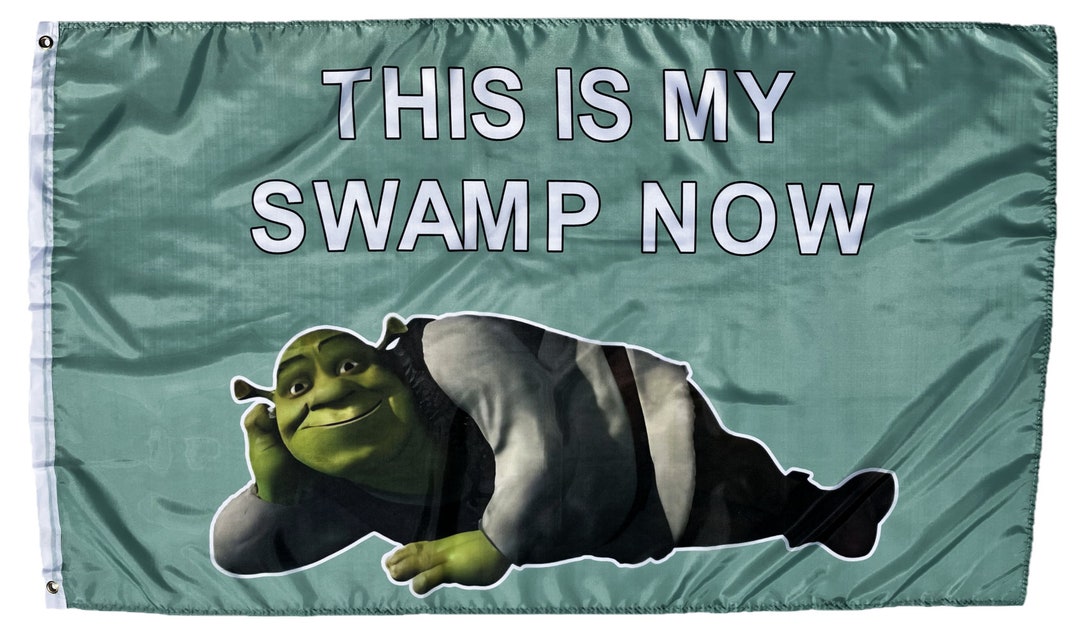 This Is My Swamp Flag 3x5 Ft Get Out My Swamp Tapestry College Dorm Room Decor Apartment Bedroom