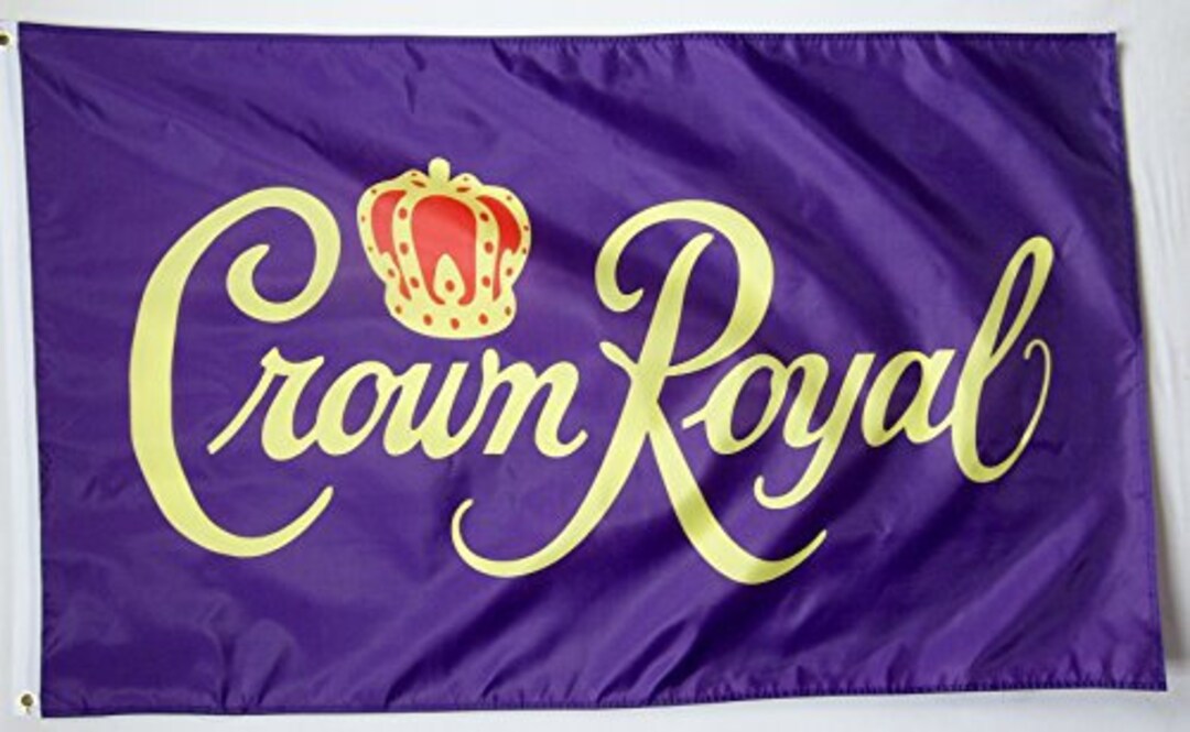 Crown Royal Beverage Flag 3' X 5' Deluxe Indoor Outdoor Banner - Etsy
