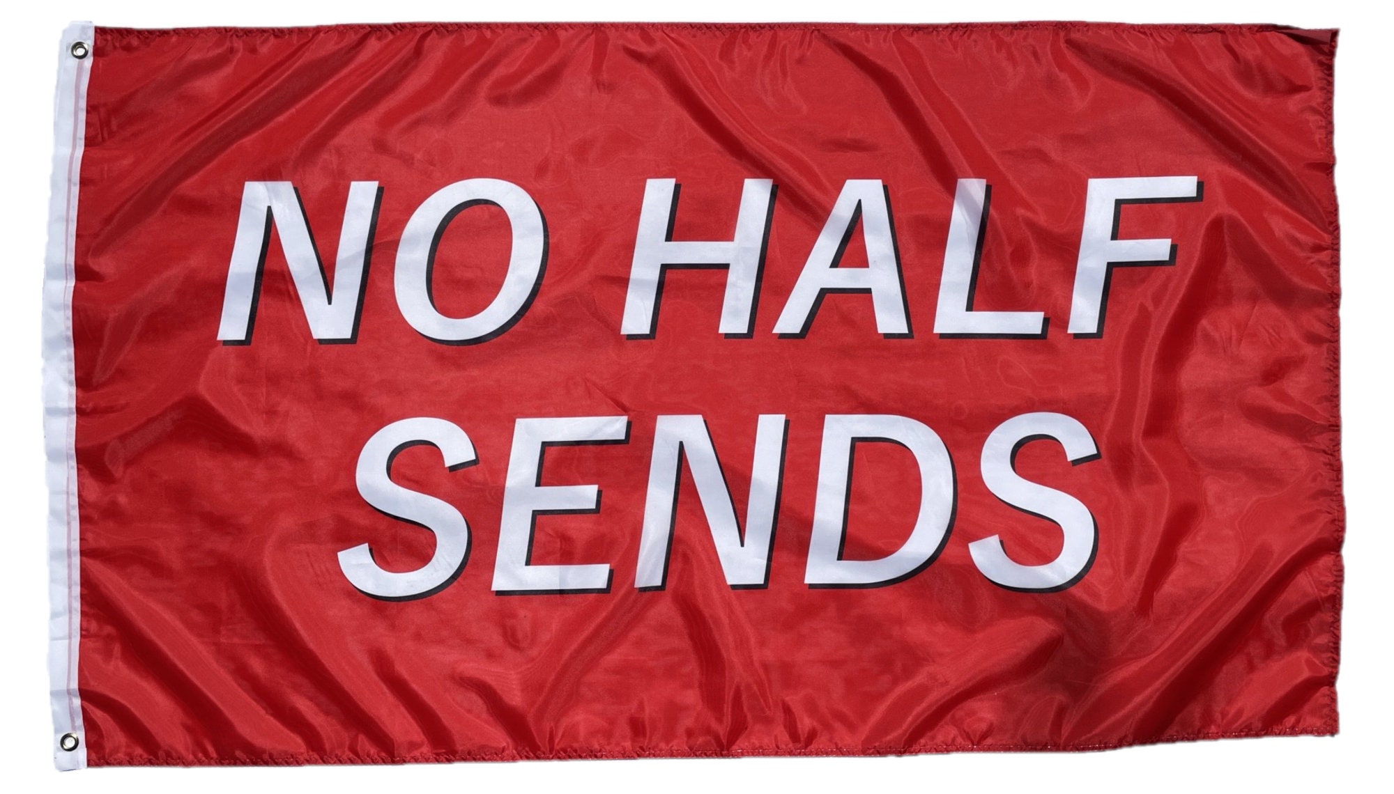 Authentic Nelk Boys FULL SEND flag red - www.adaraguatins.org.br