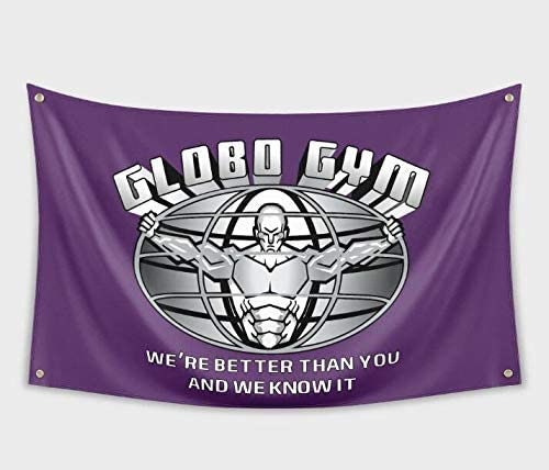 Globo Gym Banner Dodgeball Movie Flag 3x5feet for College | Etsy