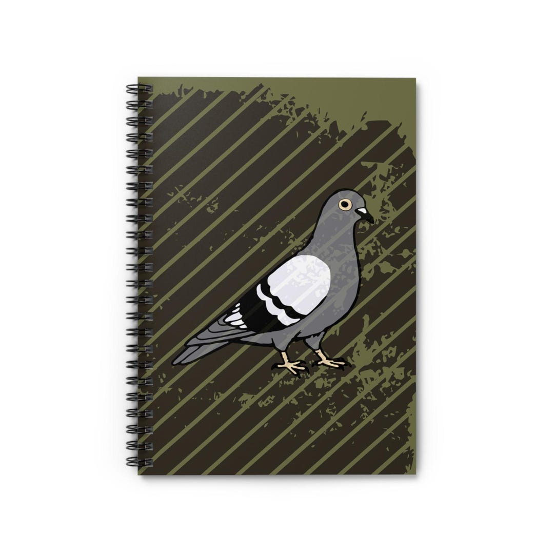 Pigeon Rules Spiral Notebook: Bird Lover Writing Pad - Etsy
