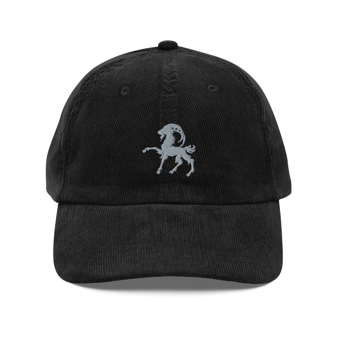 Vintage Corduroy Cap - Retro Style Capricorn Hat for Adults - Unisex ...