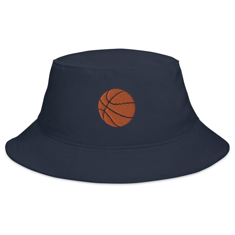 Basketball Embroidered Unisex Adult Bucket Hat - Etsy