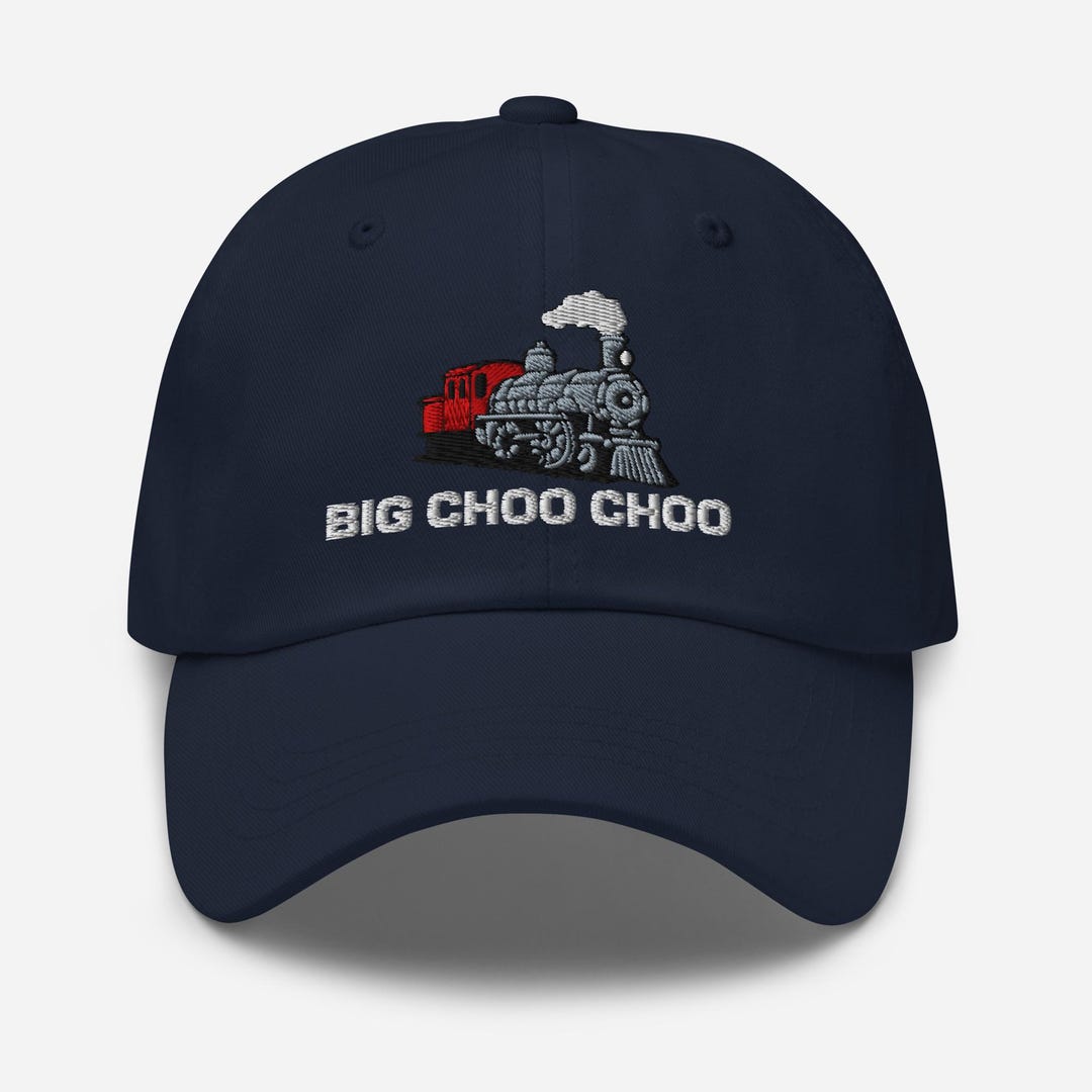 Big Choo Choo Embroidered Train Dad Hat - Etsy