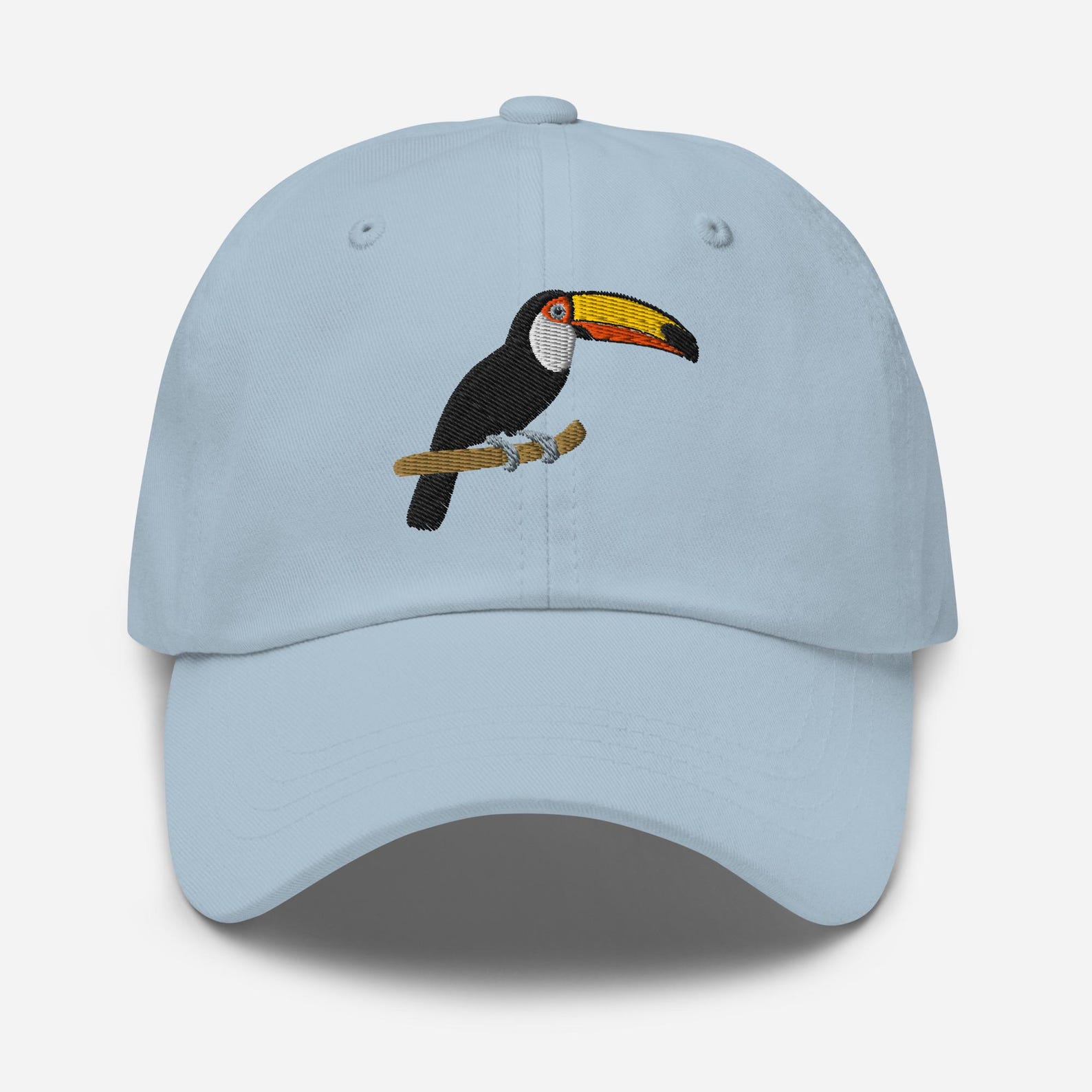 Toco Toucan Hat Embroidered Tropical Bird Baseball Cap Summer Hat for ...