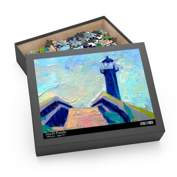 Lighthouse Puzzle - Etsy