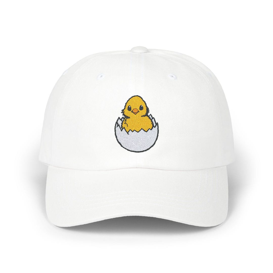 Embroidered Baby Chicken Cap, Cute Easter Gift Embroidered Chick Hat - Etsy