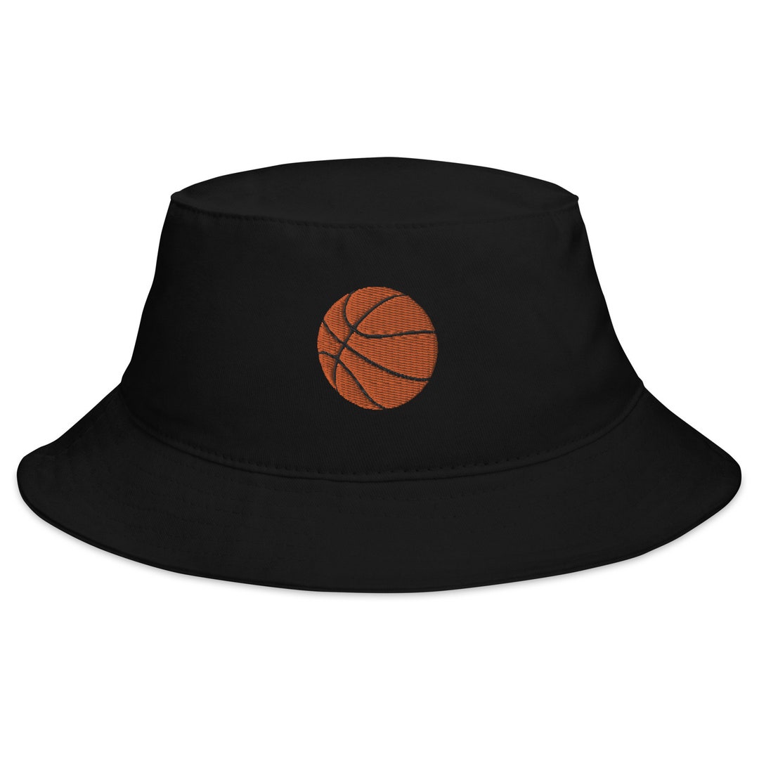 Basketball Embroidered Unisex Adult Bucket Hat - Etsy
