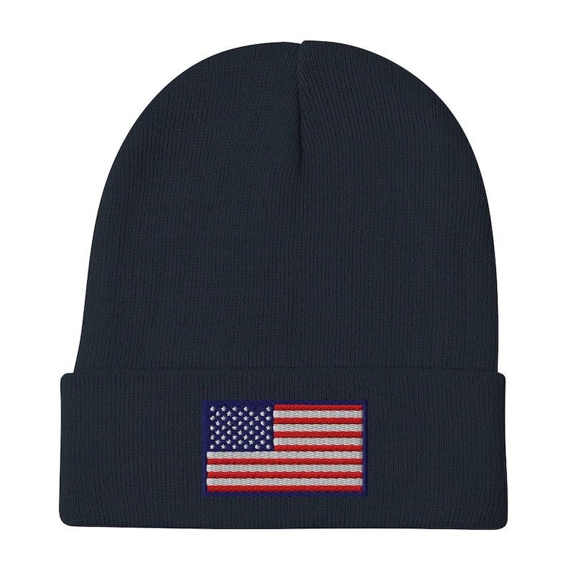 Flag Beanie - Etsy