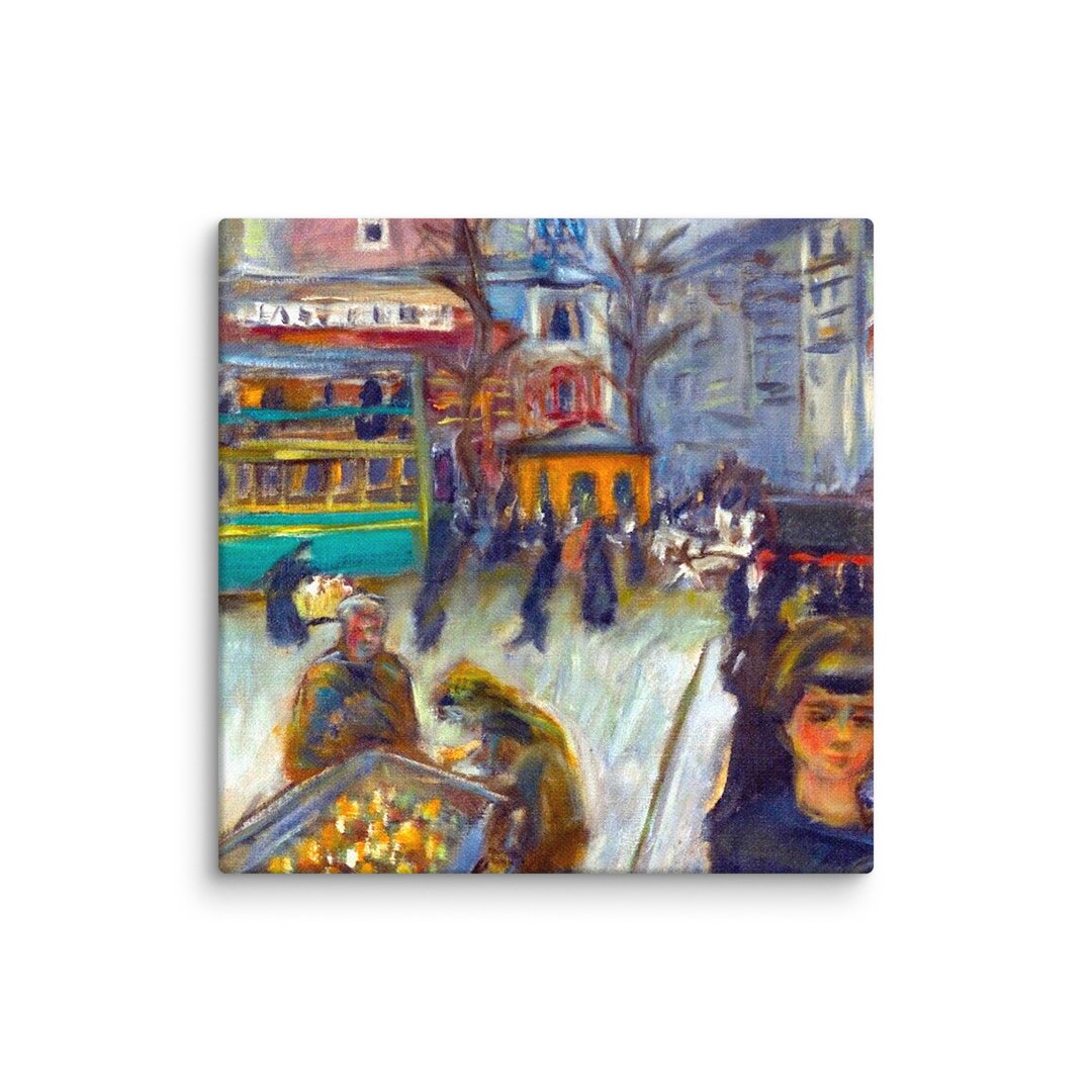 Bonard Montmartre Paris 1905 Canvas Print: Vintage French Art - Etsy