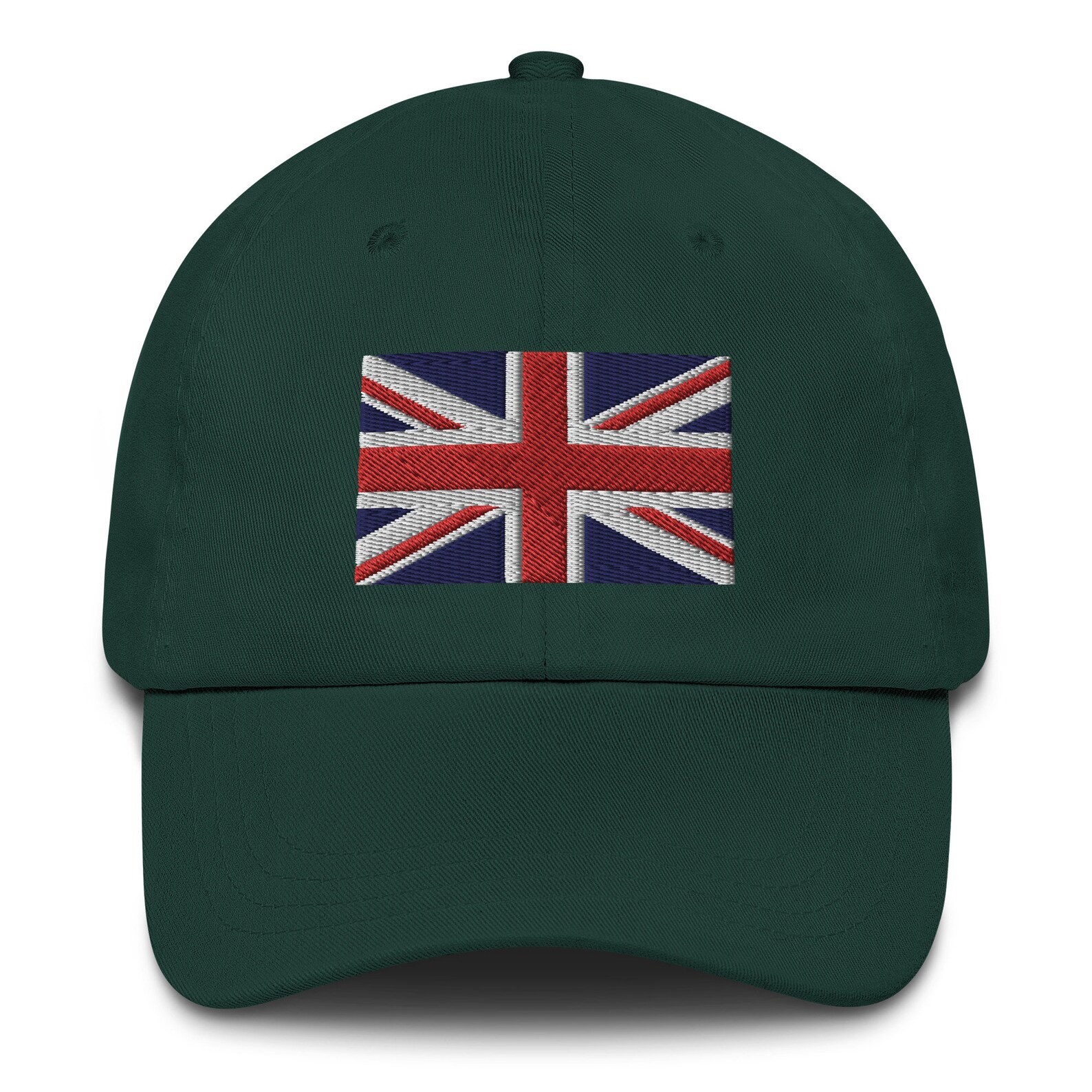 Embroidered Union Jack Hat: Adjustable British Flag Cap - Etsy