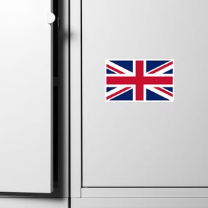 Union Jack Flag Magnet: British Pride Vinyl Car Decor - Etsy