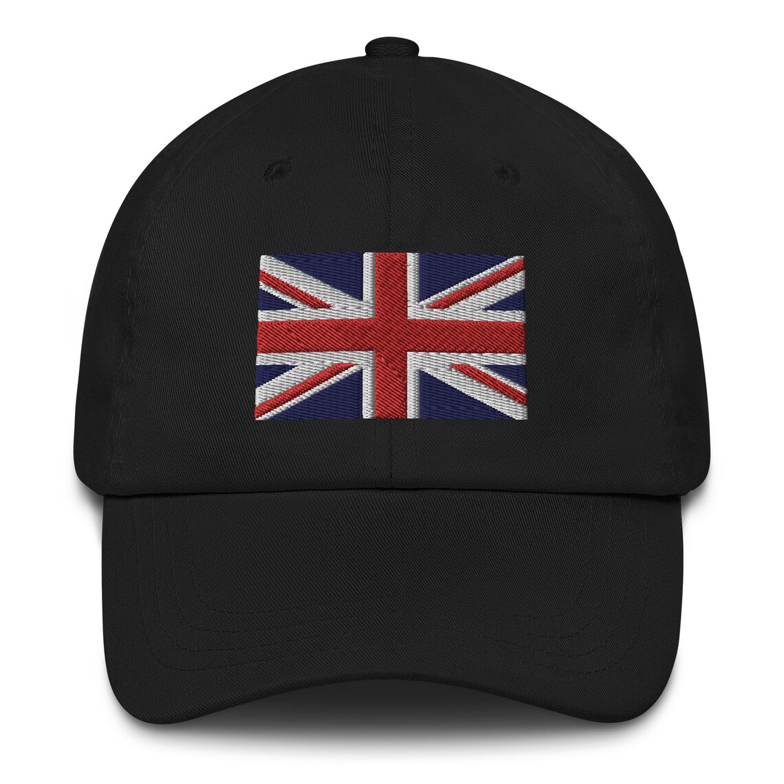 Embroidered Union Jack Hat: Adjustable British Flag Cap - Etsy