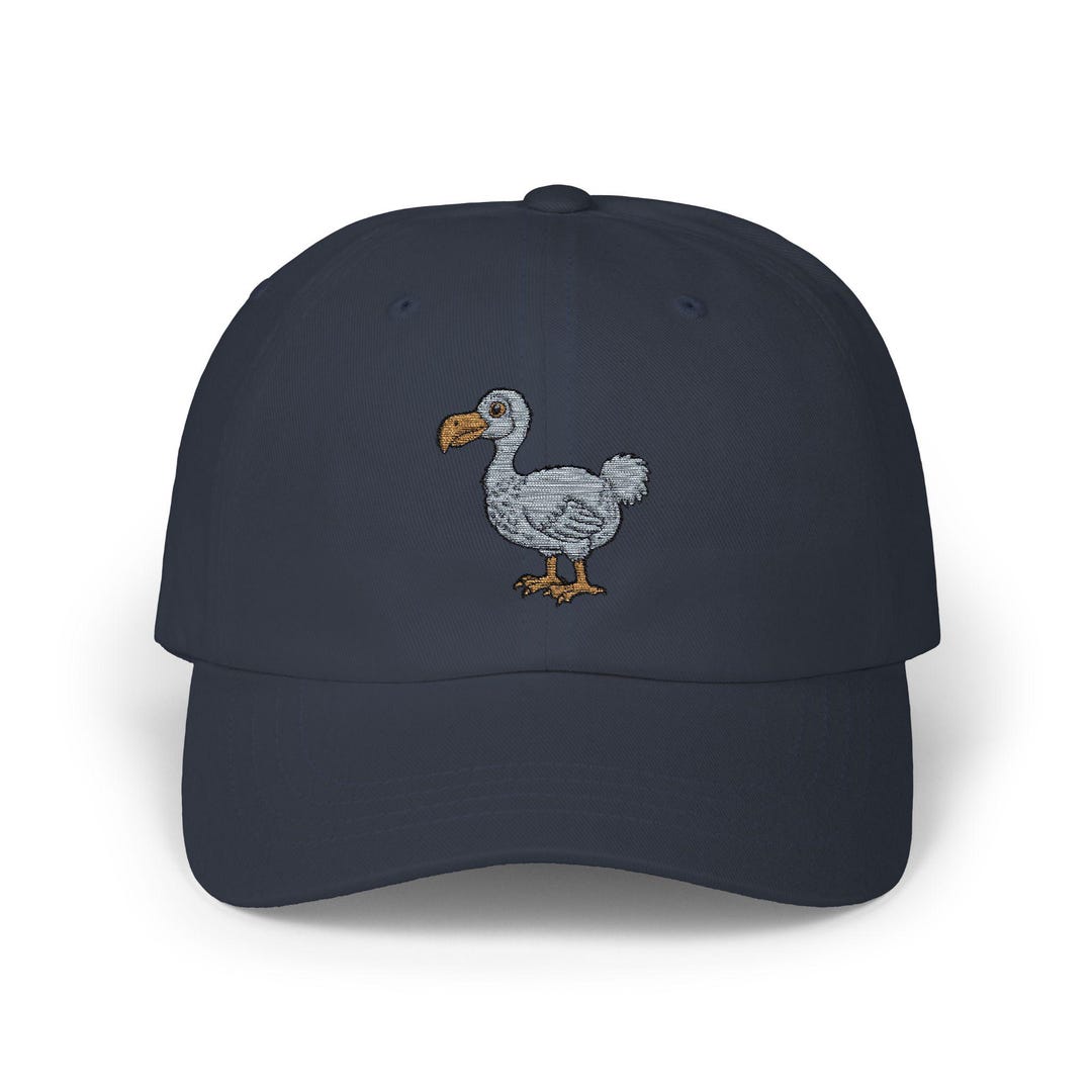 Embroidered Dodo Bird Cap: Vintage Style Dad Hat - Etsy
