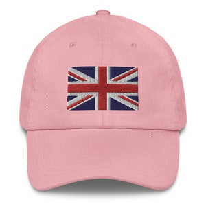 Embroidered Union Jack Hat: Adjustable British Flag Cap - Etsy