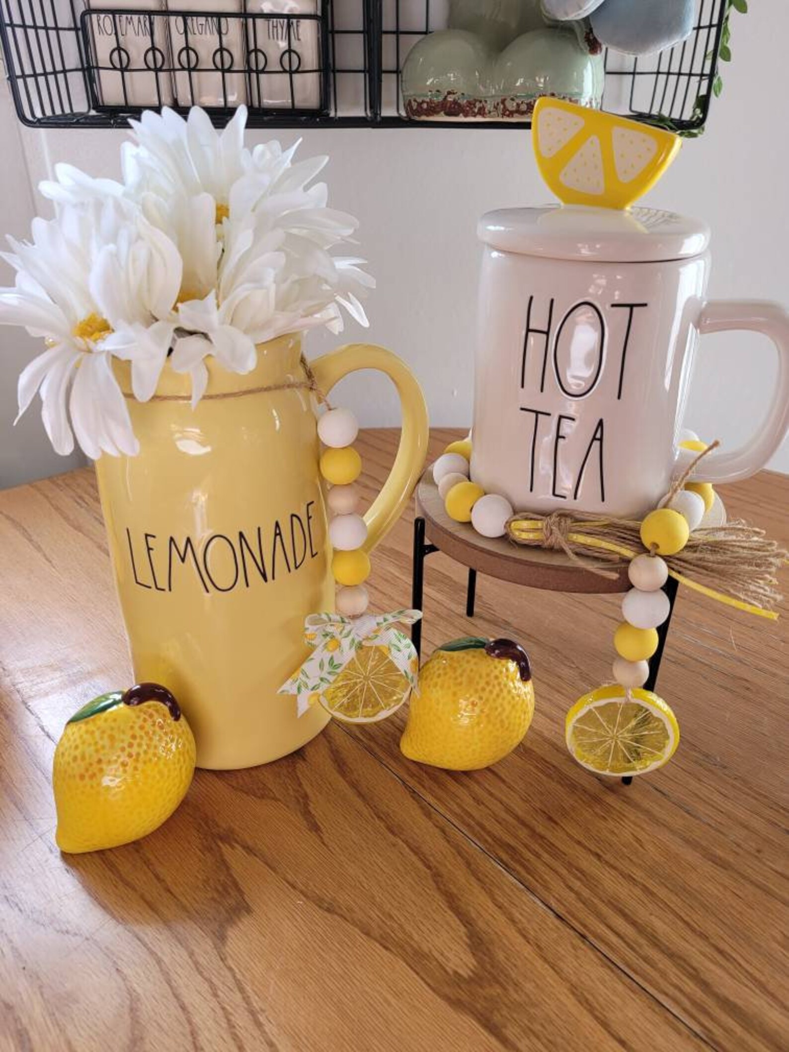 Rae Dunn Inspired Lemon Garland | Etsy