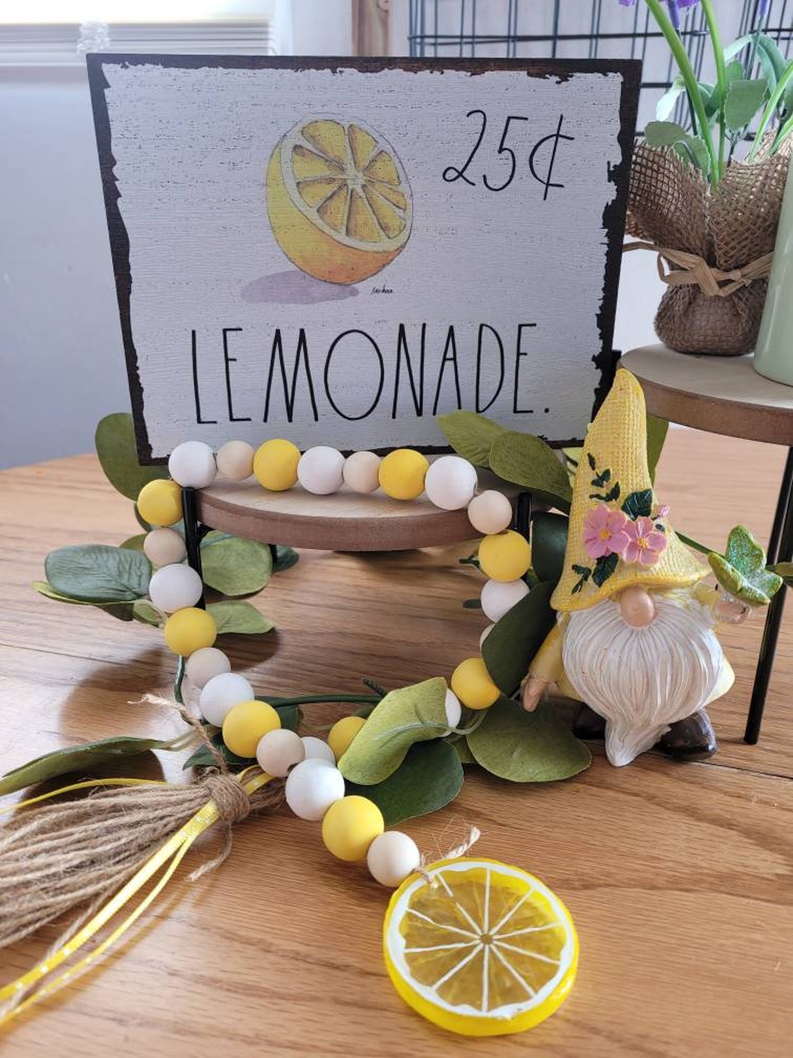 Rae Dunn Inspired Lemon Garland | Etsy