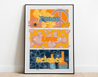 Peace Love Science - Etsy