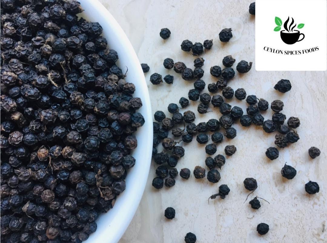 Black Peppercorn, Ceylon Black Pepper, Piper Nigrum, Pure Spices for ...