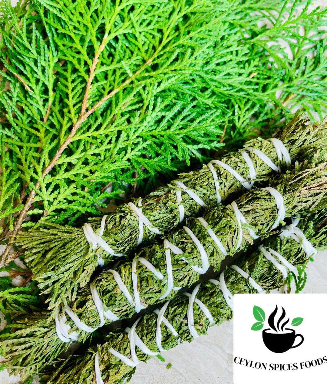 Cedar Smudge Stick 4 Inch, Natural Incense for Cleansing and Protection ...