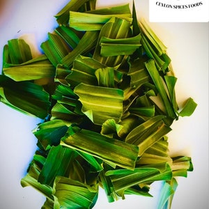 Pandan Leaves, Dried Pandanus Leaf for Tea, Food Flavor and Fragrances ...