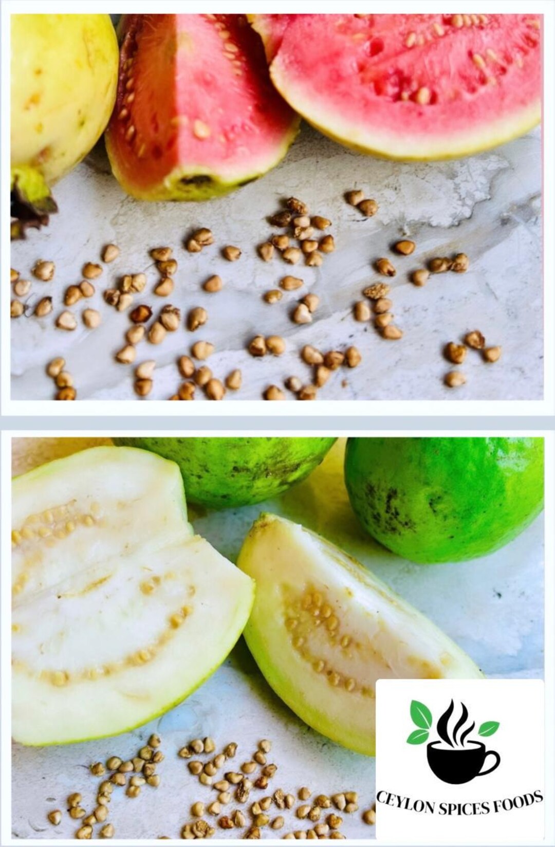 Red & White Guava Seeds for Planting, Psidium Guajava High Quality ...