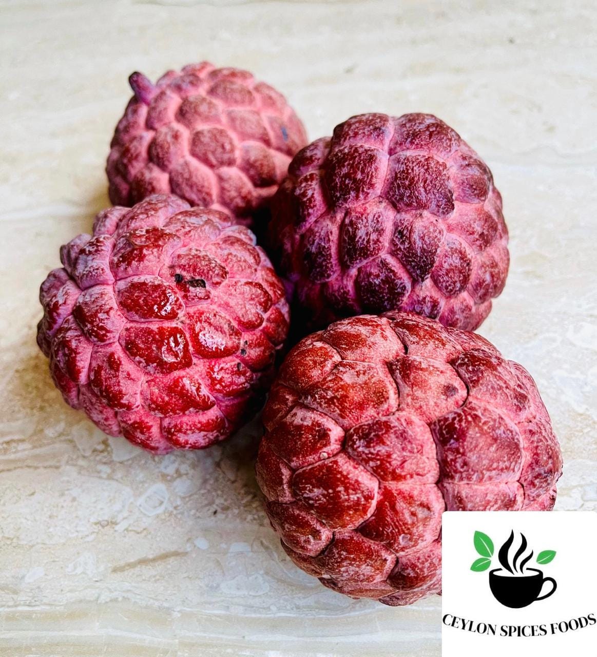 Red Custard Apple Seeds, Tropical Fruit for Home Gardening - Etsy