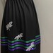 Women’s Traditional Metis Ribbon Skirt Black With Satin Ribbons and ...