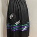 Women’s Traditional Metis Ribbon Skirt Black With Satin Ribbons and ...