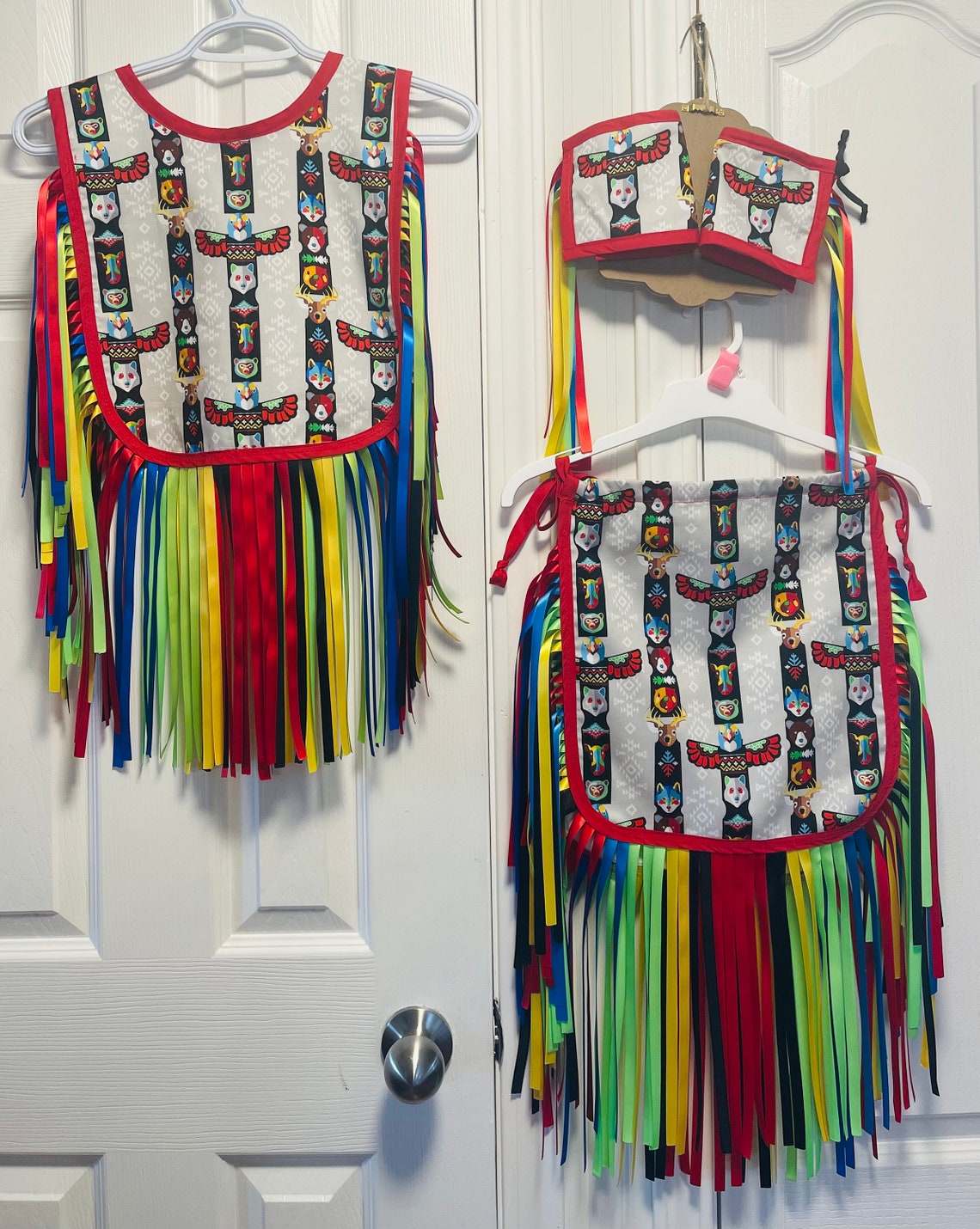 Boys Fancy Dance Regalia. 100% Cotton With Satin Ribbon for That ...