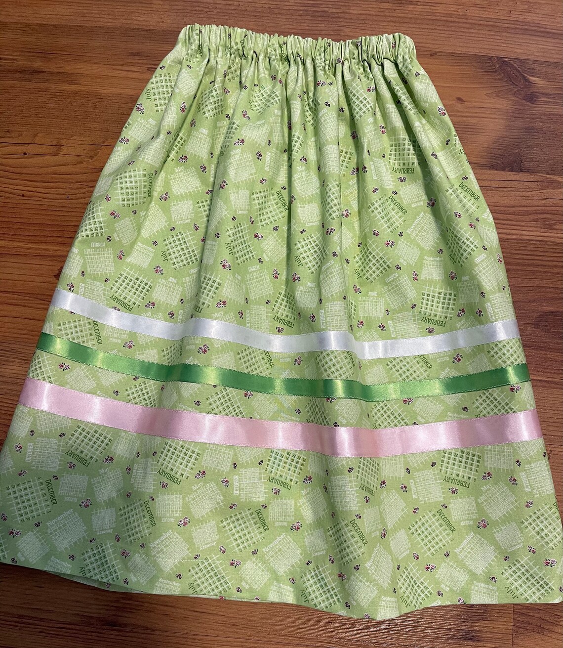 Girls Traditional Festive Metis Ribbon Skirt 100% Cotton With - Etsy Canada