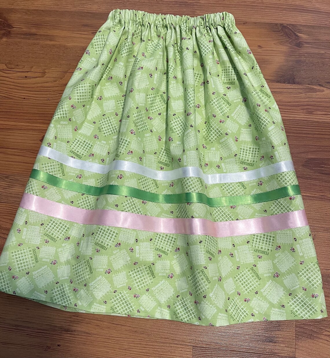 Girls Traditional Festive Metis Ribbon Skirt 100% Cotton With - Etsy Canada