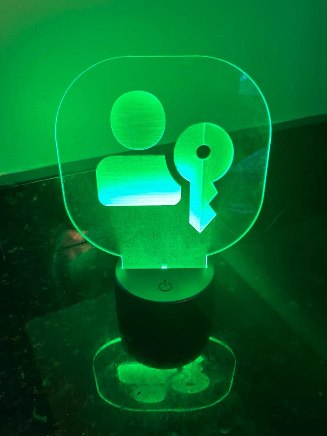 Custom 6" LED Acrylic Display - Etsy