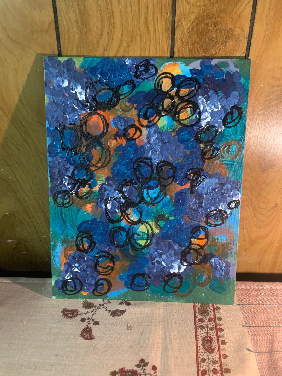 Original Abstract Painting - Overwhelmed - Etsy
