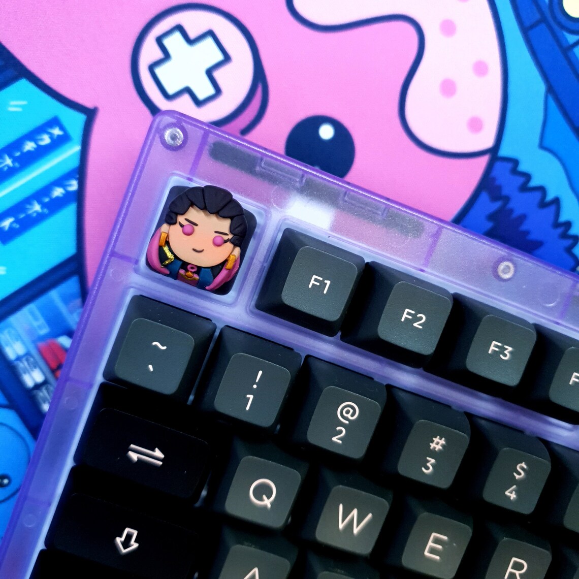 Reyna Keycap valorant Artisan Keycaps for Gaming Keyboard - Etsy India