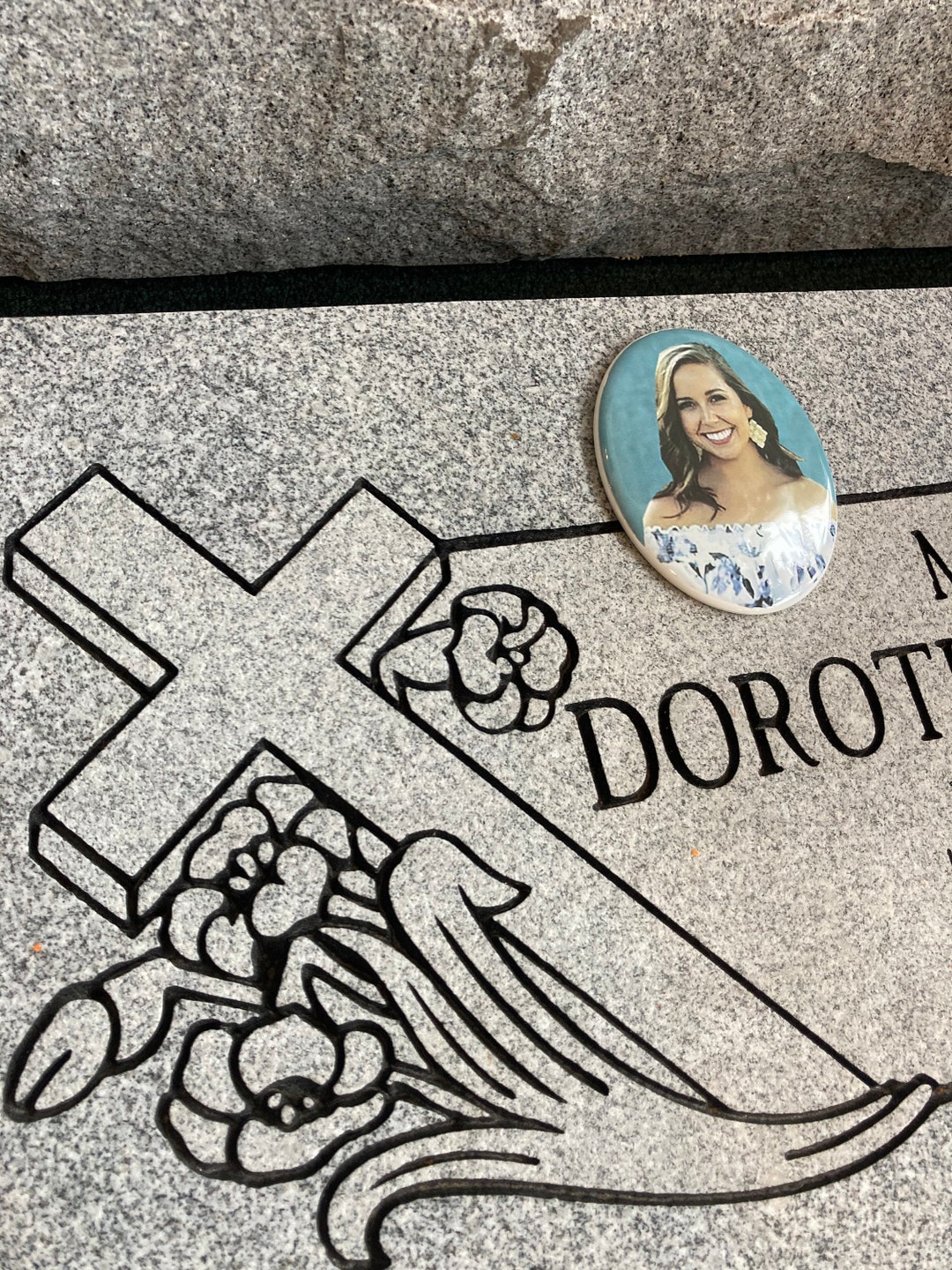 Oval Ceramic Picture, Picture for Headstones, Porcelain Memorial Photo ...