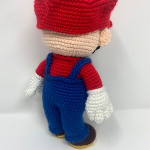 Mario the Plush Crochet Doll Nintendo - Etsy